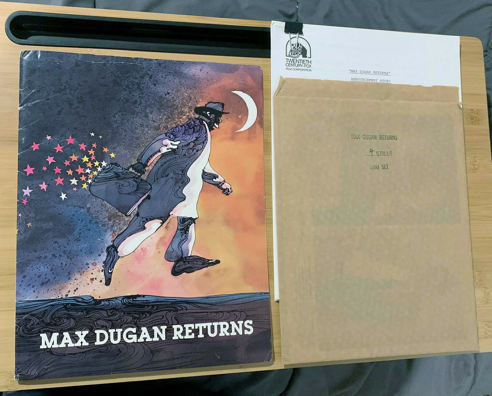 MAX DUGAN RETURNS MOVIE PRESS KIT Jason Robards Marsha Mason Matthew ...