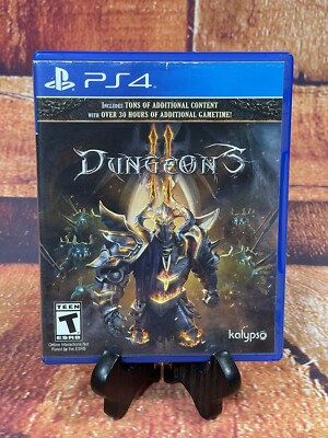 Dungeons II PlayStation 4 PS4 Complete In Box W/ Manual CIB Cleaned ...