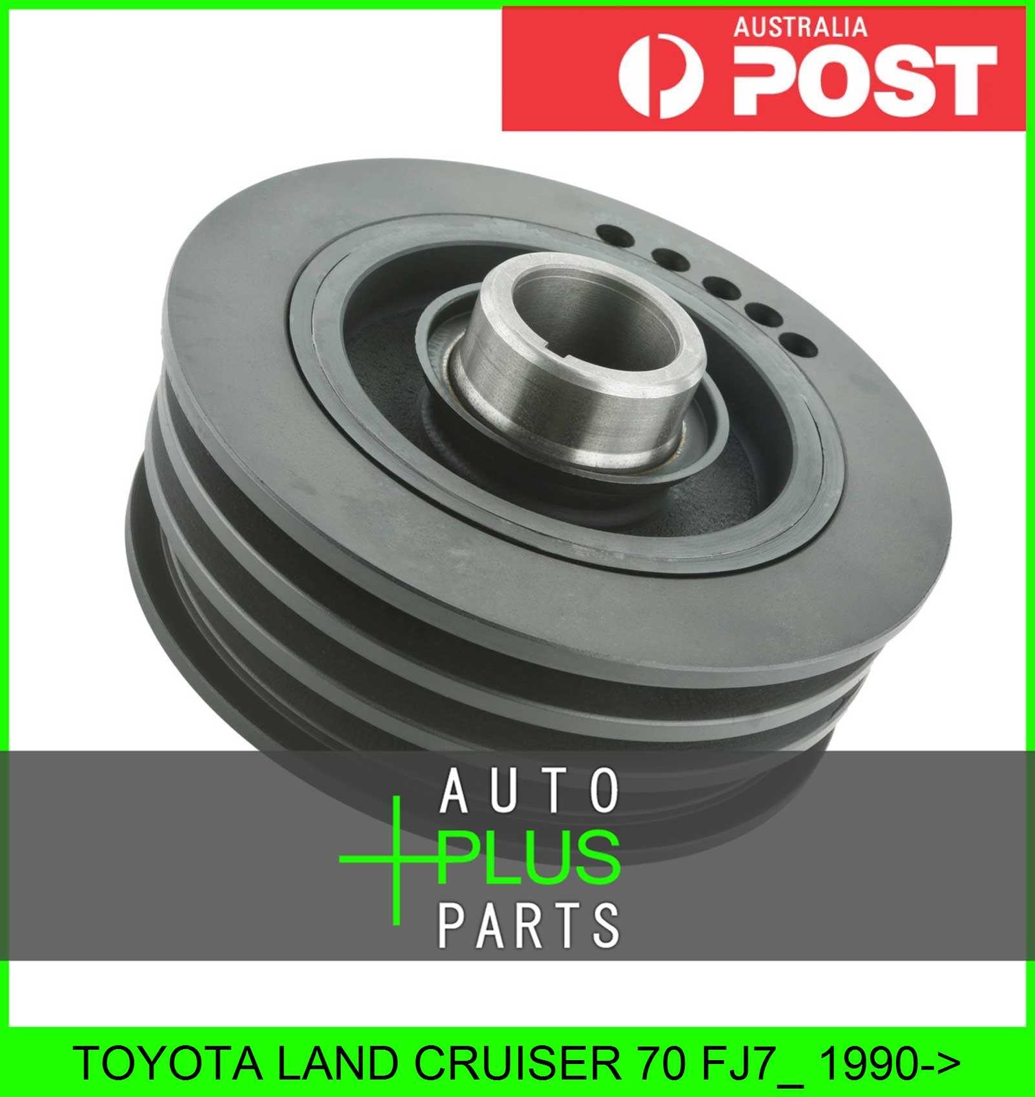 Fits TOYOTA LAND CRUISER 70 FJ7_ Crankshaft Pulley Belt Harmonic ...