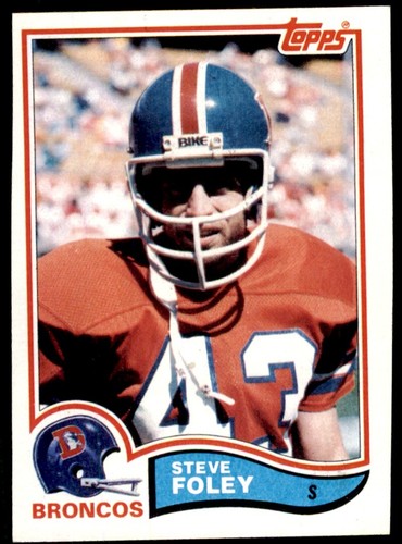 1982 Topps Steve Foley Rookie Denver Broncos #78 | eBay
