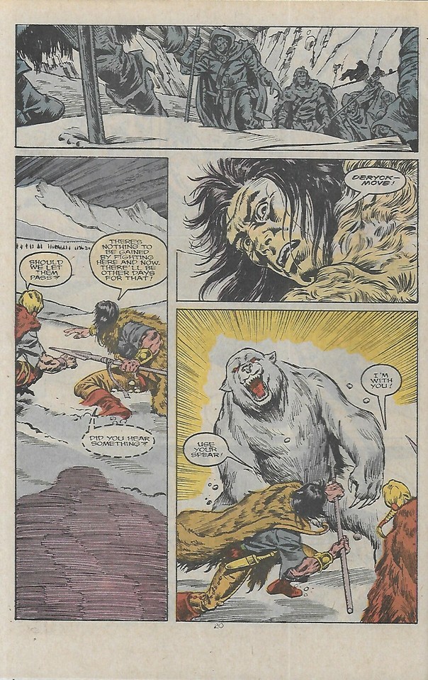 Conan The King Comic 49 Copper Age First Print 1988 Don Kraar Dezoniga ...