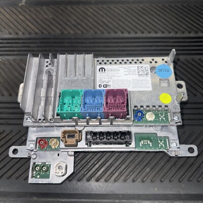 2021 JEEP GRAND CHEROKEE L MULTI MEDIA RADIO CONTROL MODULE UNIT OEM ...
