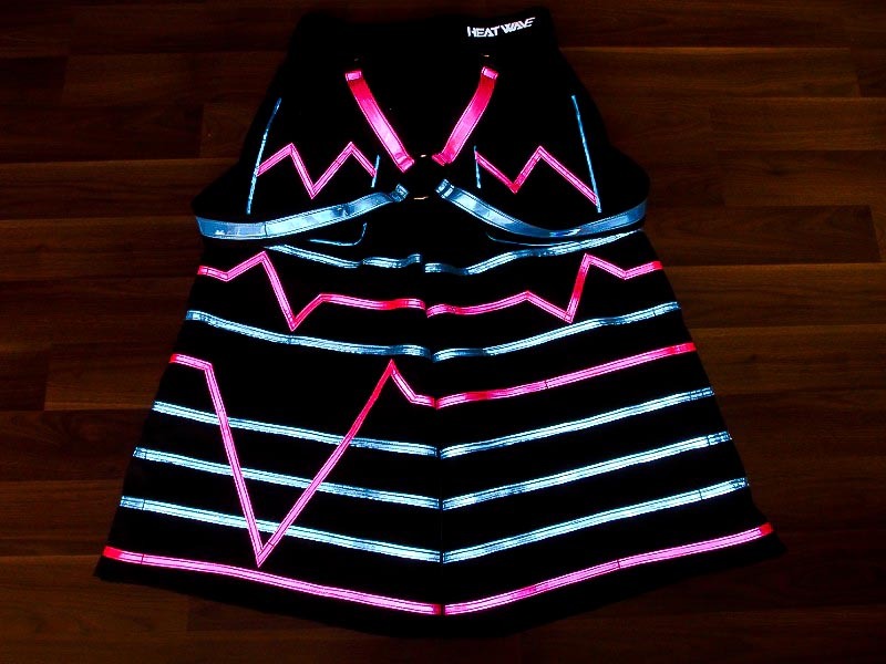 Heatwave phat pants rave gear reflective dance wear hardstyle reflector ...