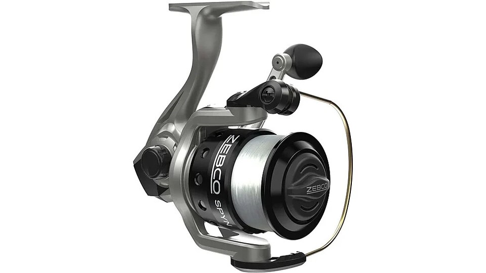 LOT 3 Zebco Spyn Spinning Combo 2-Piece 6' cork rod Size 20 reel med ...