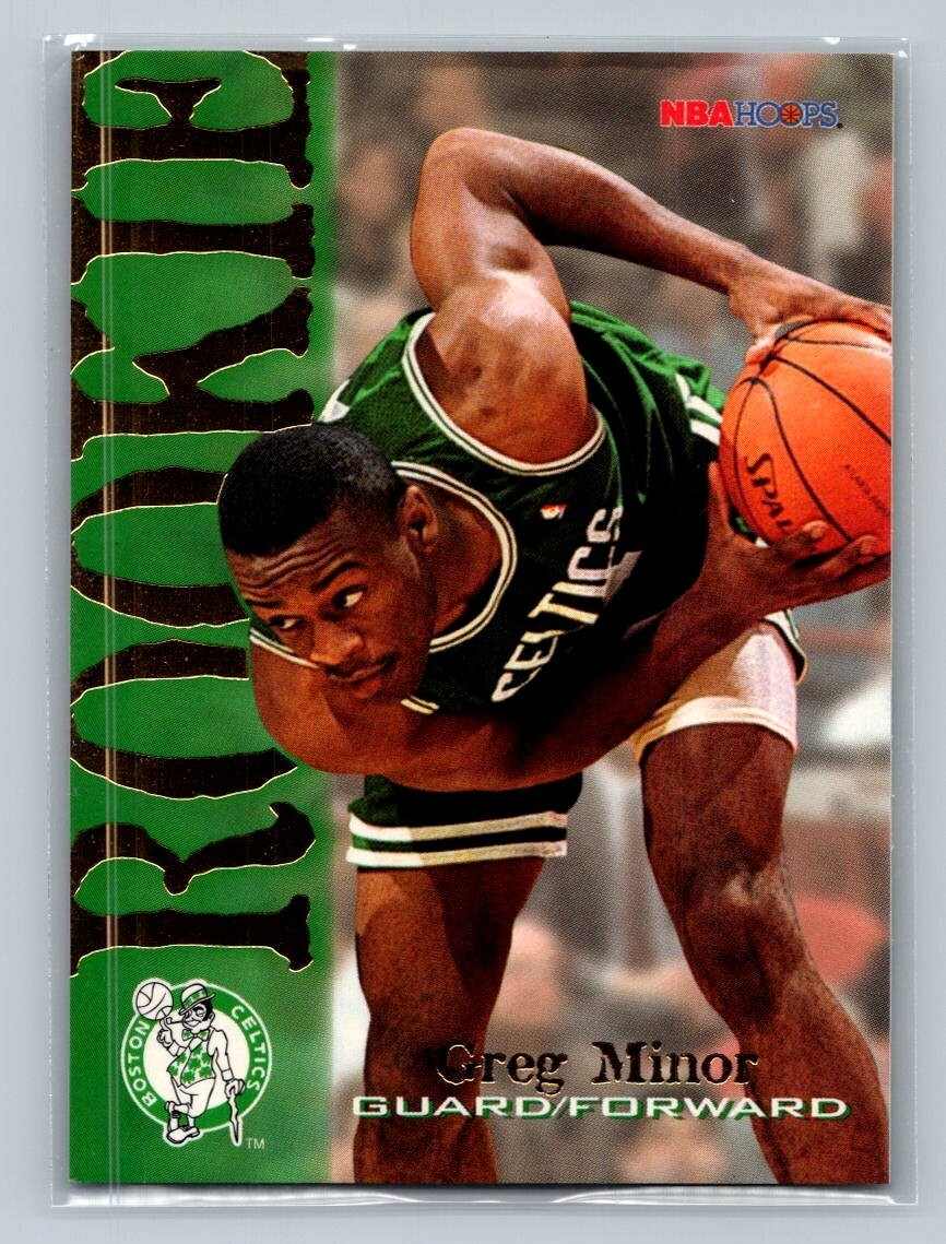 1995 NBA Greg Minor #307 RC Boston Celtics Skybox Hoops 95-SBH-RC | eBay