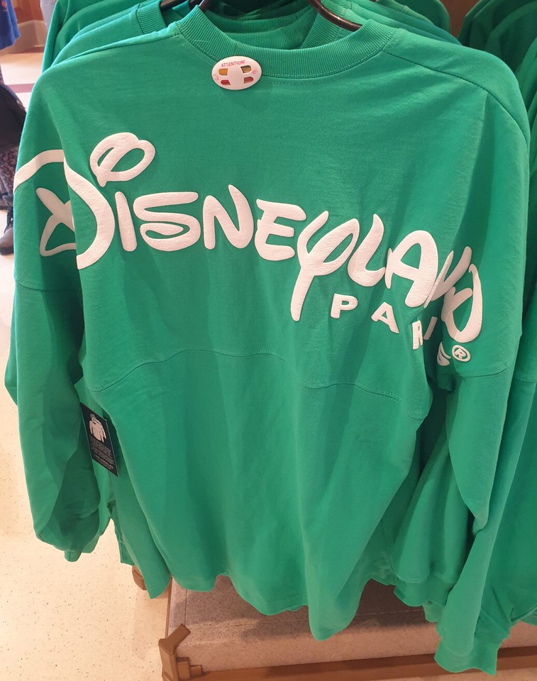 T-Shirt Spirit Jersey DLP Logo Green XXL Disneyland Paris | eBay