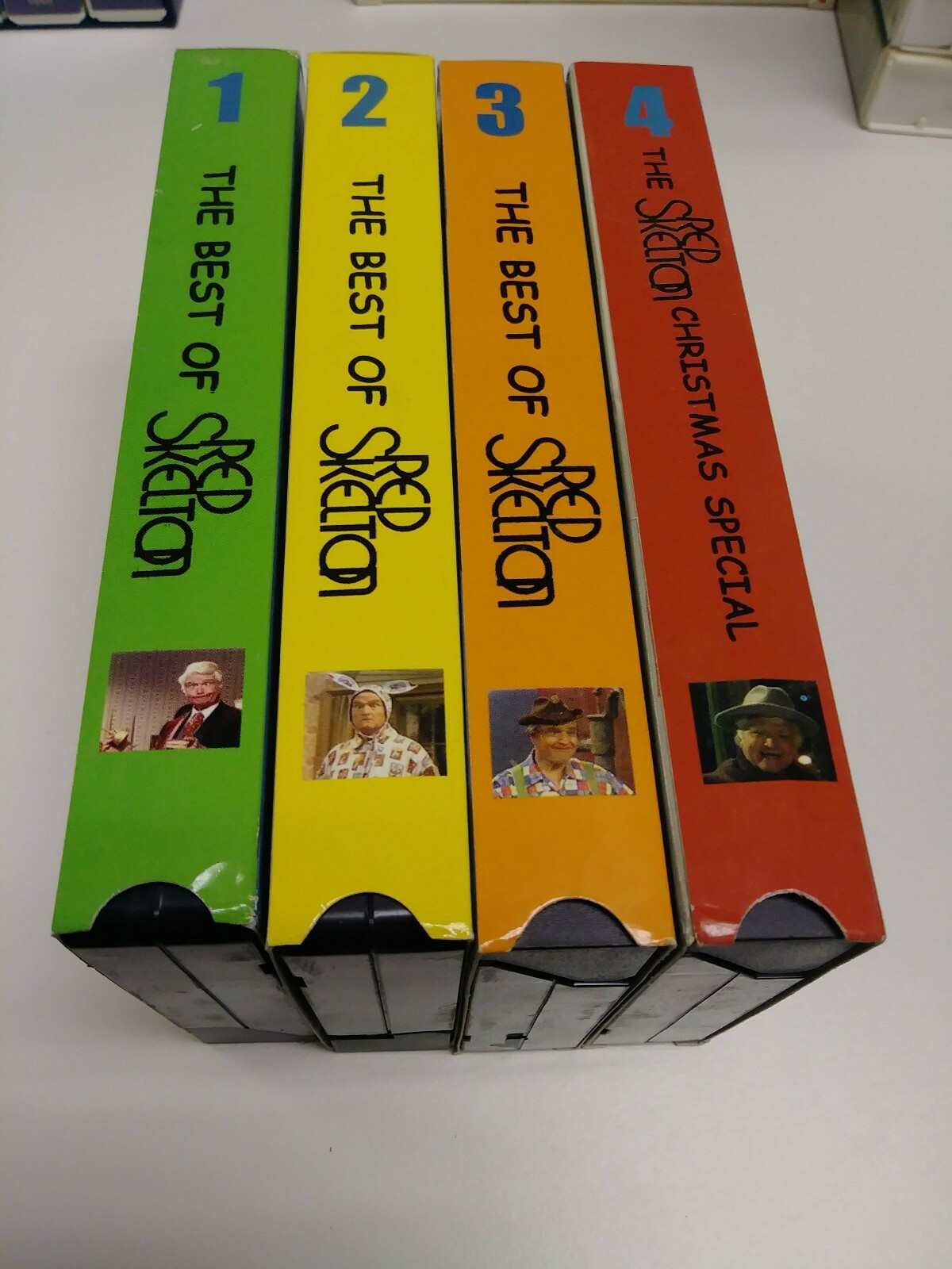 Lot Of 4 Red Skelton Set VHS Video "Best of red Skeleton Old Comedy | eBay