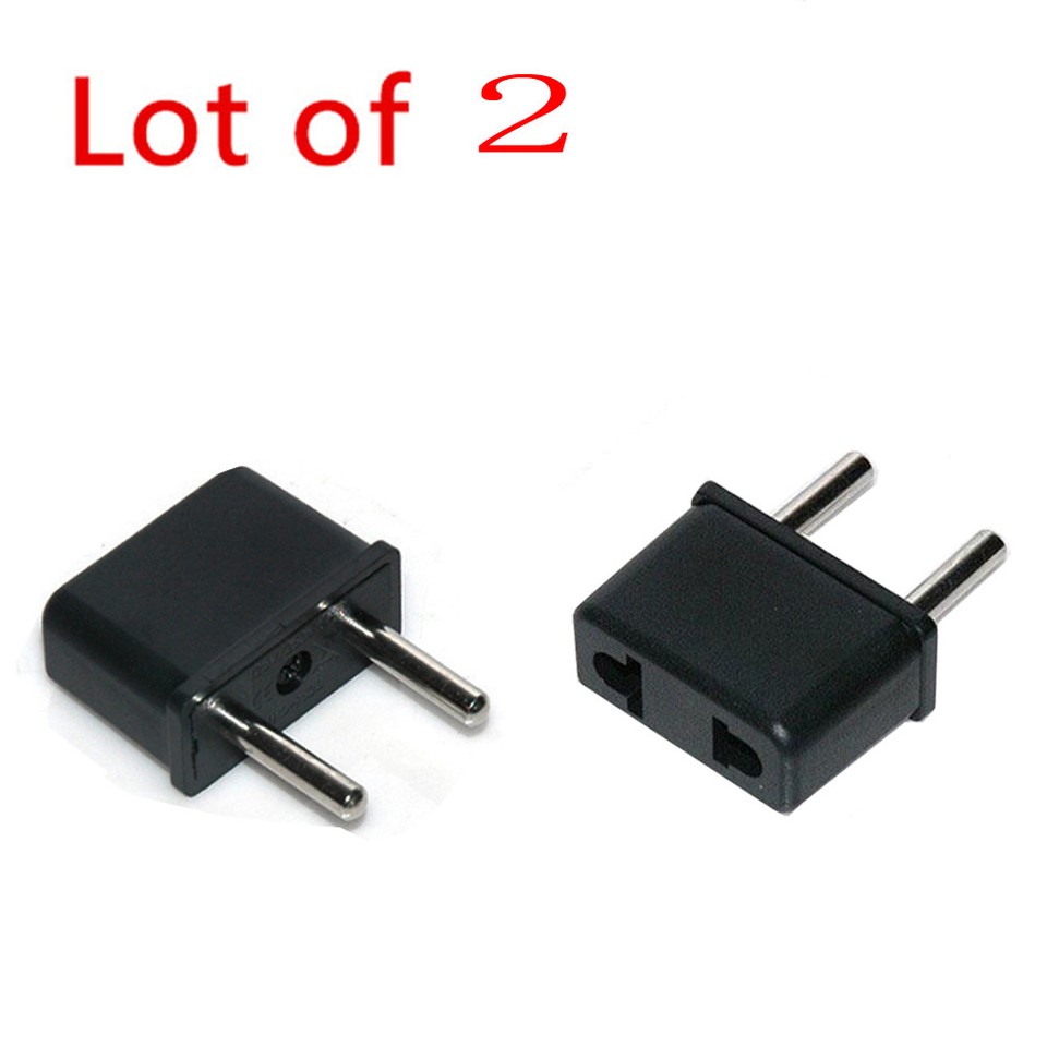 110V-220V US USA to Denmark Travel Adapter Power Socket Plug Converter ...