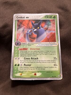 Pokémon TCG Crobat ex EX Deoxys 96/107 Holo Holo Rare EX | eBay