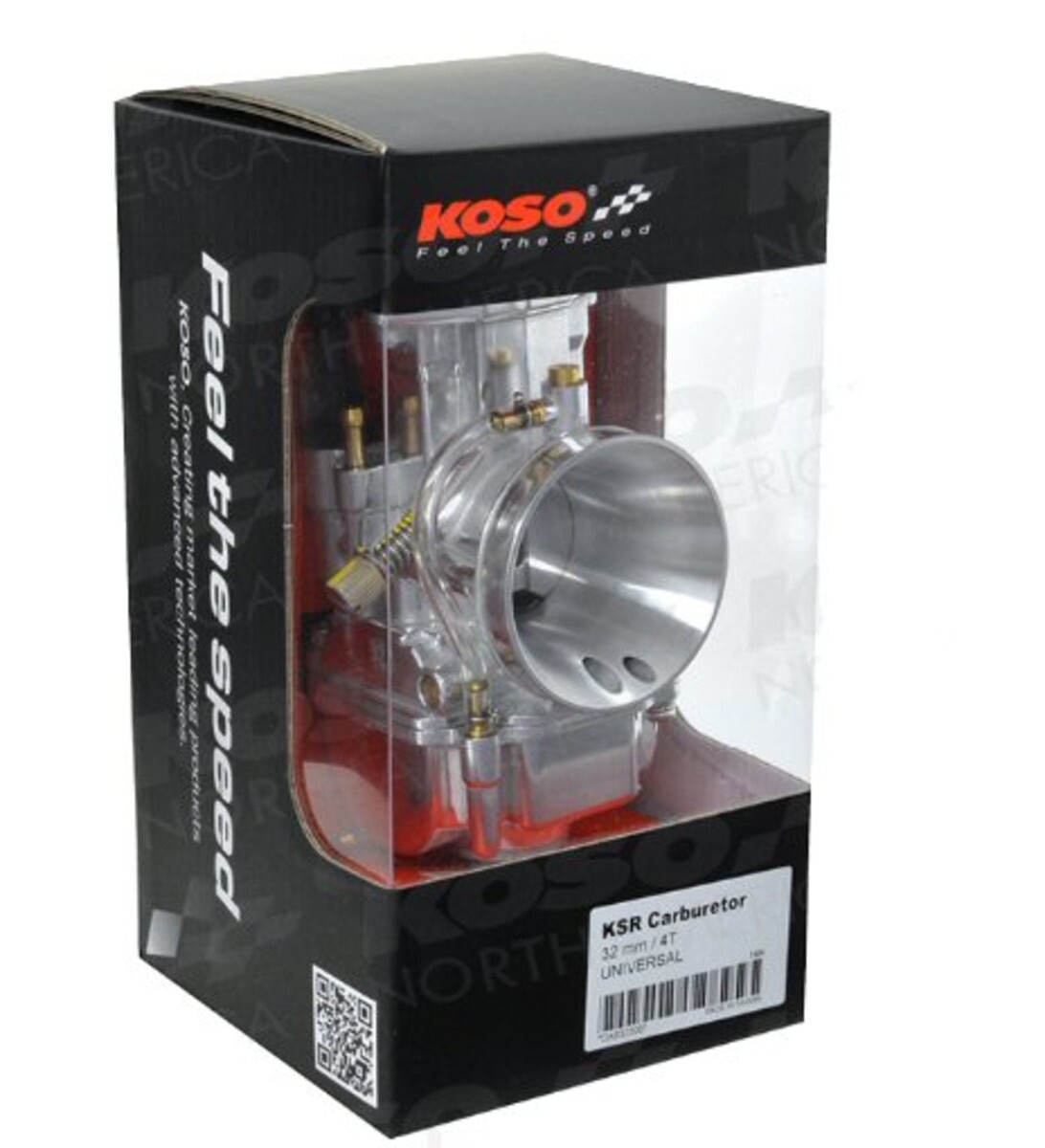 PWK Flatslide Carburetor 32mm With Power Jet For GY6 125cc-200cc ...