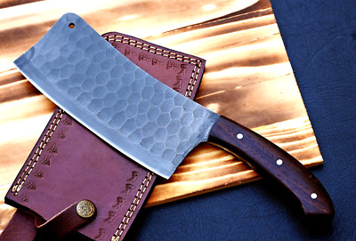 Custom Made Professional Chef's Bucther Cleaver Meat Chopper - Carbon ...