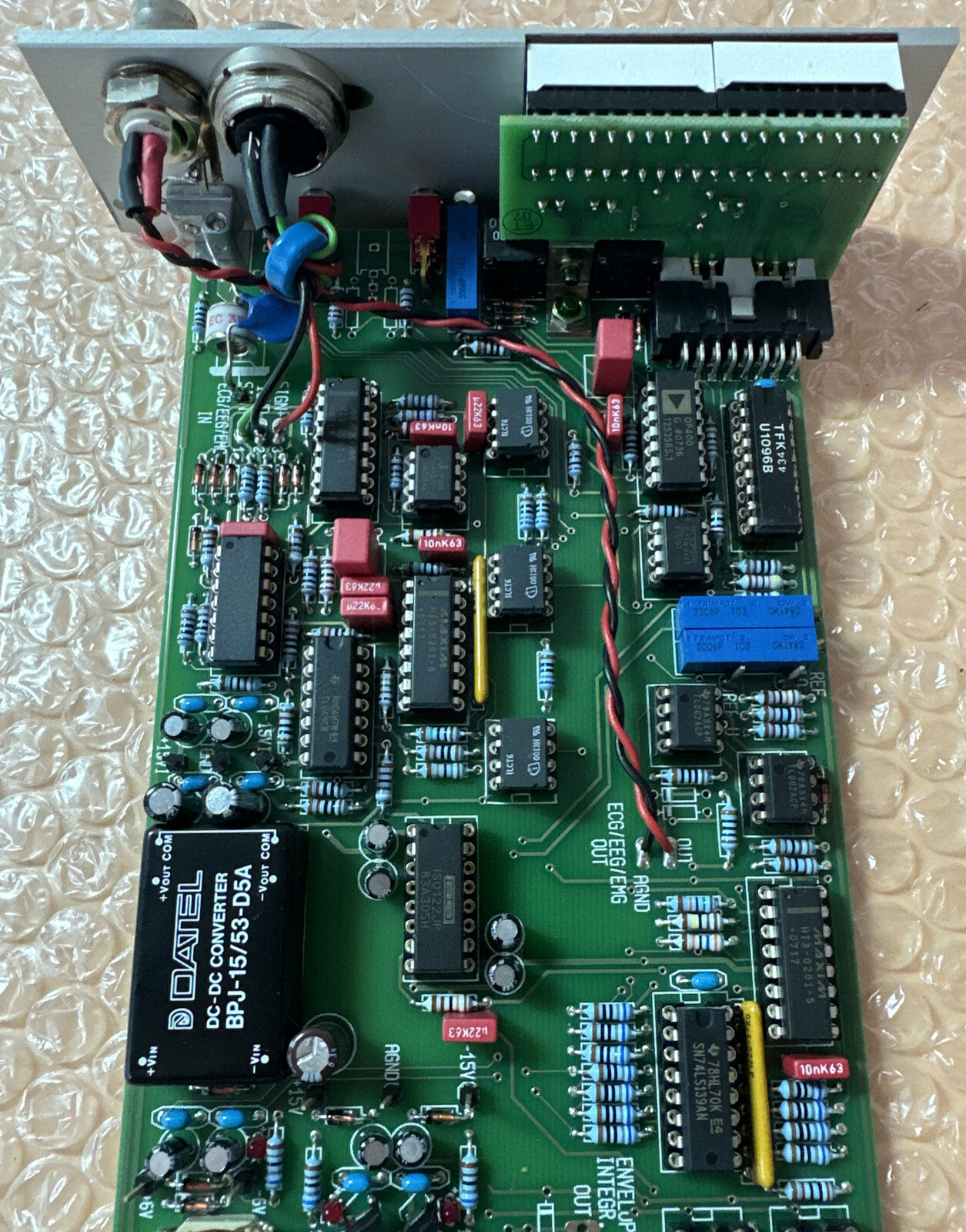 Hugo Sachs Elektronik Plugsys Type 689 ECGA ECG Amplifier DP689-1 ECG/EEG/EMG | eBay