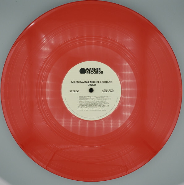 Miles Davis & Michel Legrand Dingo Soundtrack 1LP Deep Red Vinyl 2022 ...