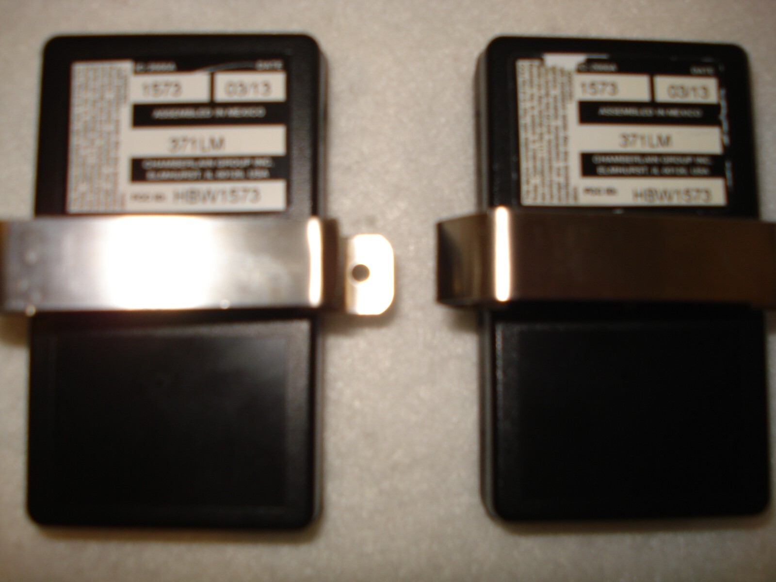 LiftMaster 371LM Garage Door Opener Remote - Black (2) 638827131357 | eBay