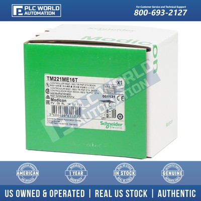 TM221ME16T Schneider Modicon M221 Controller, New, FREE UPS 2Day Dlvry ...