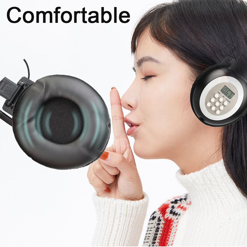 Retekess TR101 Digital Wireless FM Stereo Radio Over-Ear Headphone Home ...