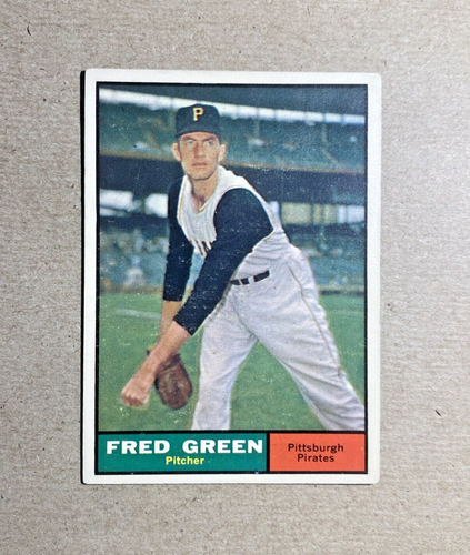 1961 Topps #181 Fred Green Vintage Baseball Card! EXMT | eBay