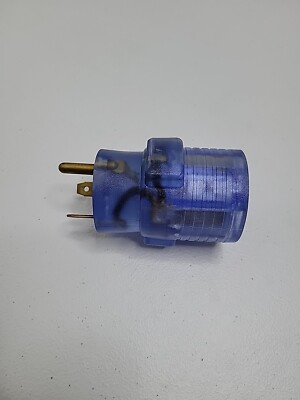 30 Amp RV Plug to 50 Amp Power Socket Adapter 30A Campsite Male to 50A ...