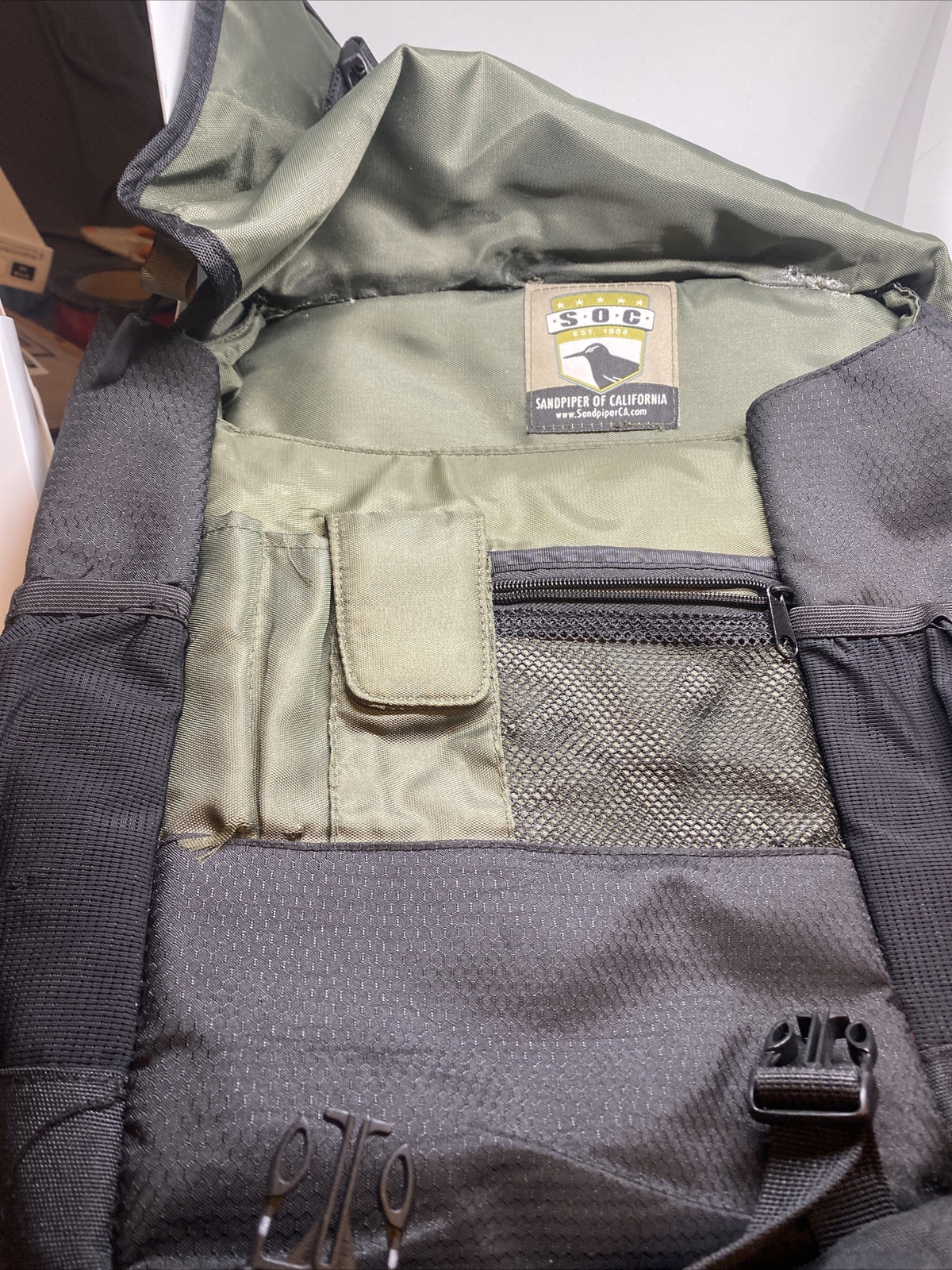 Soc Sandpiper of California Military Tactical Backpack Black Bugout ...