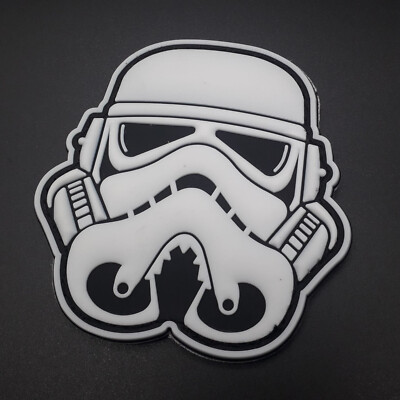 Aufnäher PVC Patch EDC Stormtrooper Star Wars Imperium Soldat Clone ...