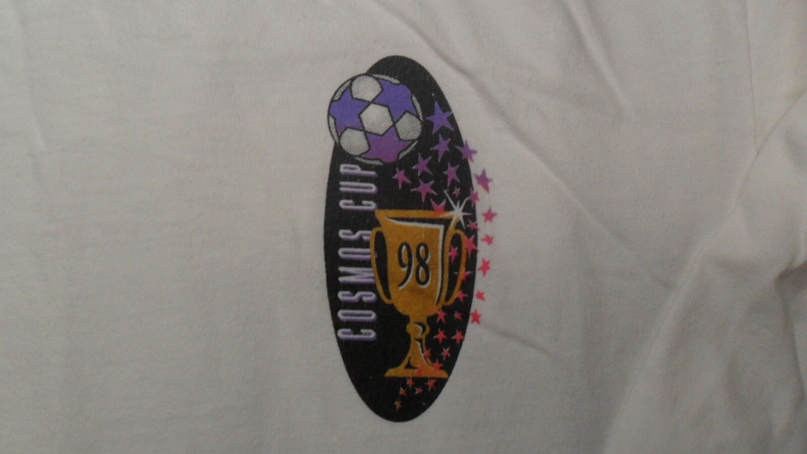 Large Vintage Cosmos Cup Long Sleeve 1988 Soccer Shirt | eBay