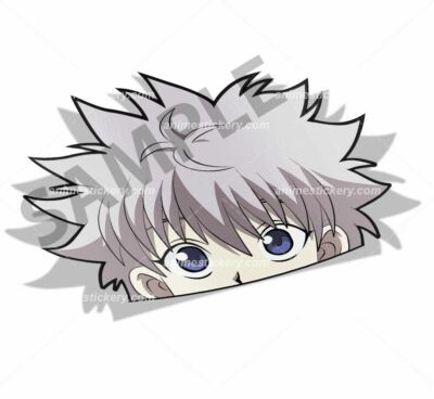Killua | Peeker - Peek - Anime Vinyl Stickers NEW | eBay