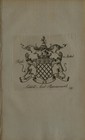 1779 Antik Aufdruck Liddell Lord Ravensworth Familie Crest Mantel Von ...