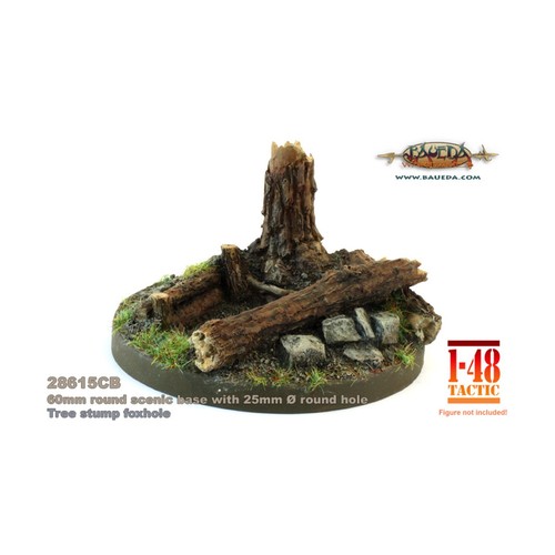 Baueda Bases & Acces 60mm Round Scenic Base w/25mm Round Hole #5 ...