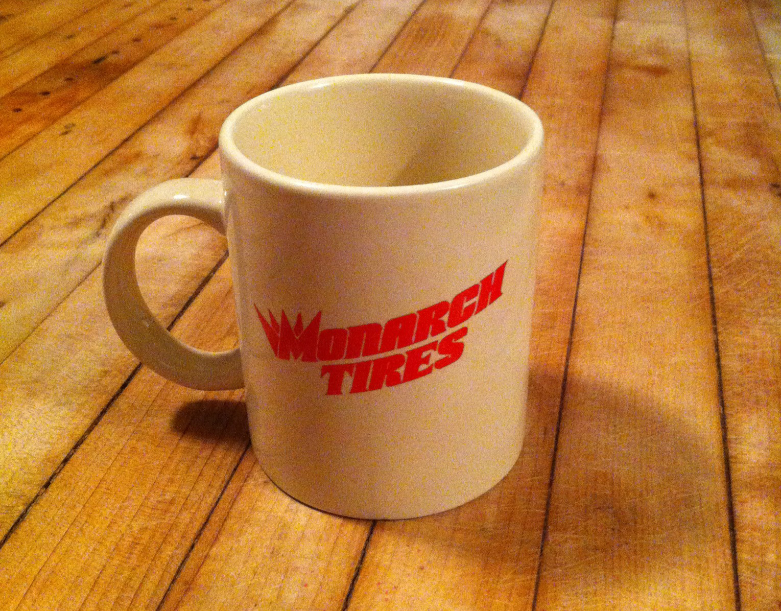 Monarch Tire Promotional Mug Beverage Coffee Tea Ceramic Vintage ...