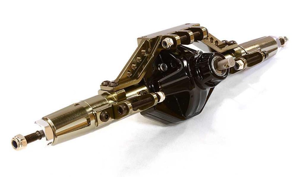 Billet Machined T6 Rear Axle for Axial 1/10 SCX-10, Dingo, Honcho ...