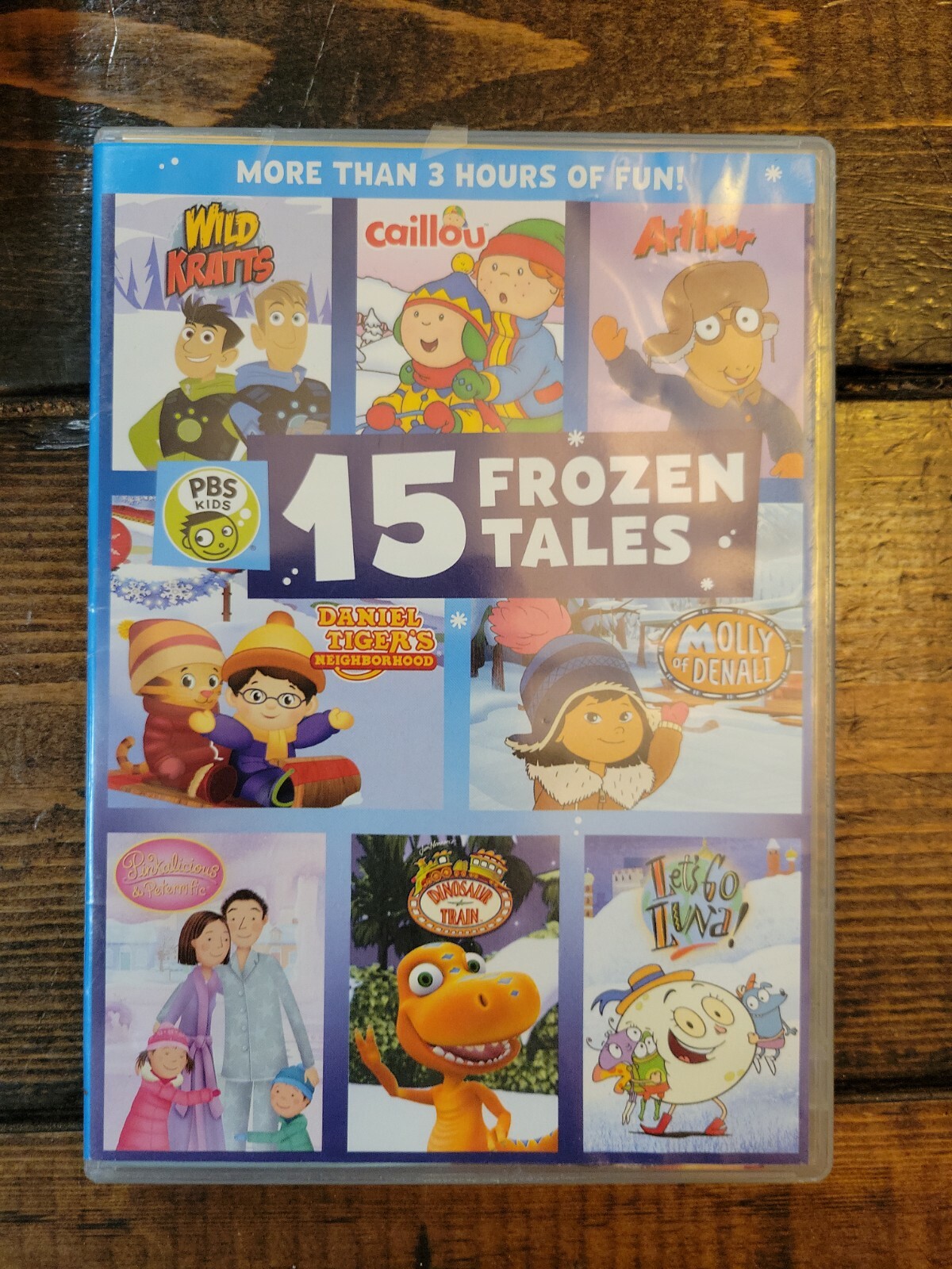 PBS 15 Frozen Tales DVD Set Kratts Caillou Arthur Molly Train Luna | eBay