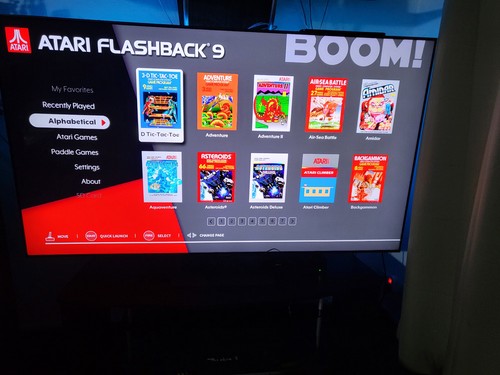 AT Games ATARI Flashback 9 Gold HD Console de jeu rétro en très bon état | eBay