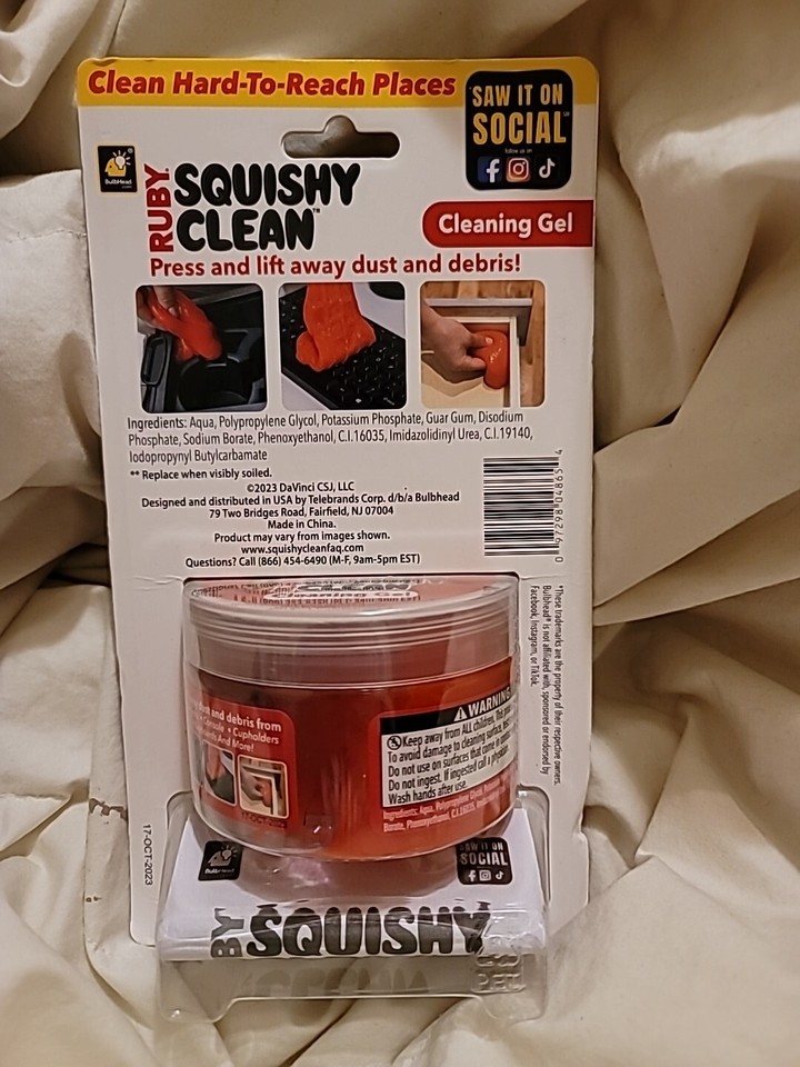 Ruby Squishy Clean Jelled Dust Collector Ruby Squishy Clean | eBay