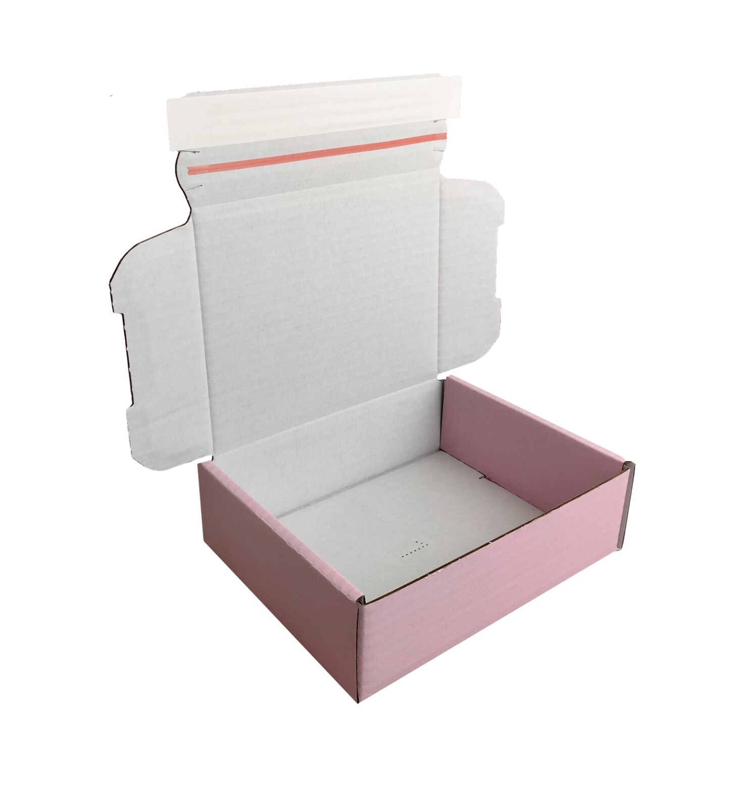 PEEL & SEAL PINK 7x5x2" TEAR STRIP BOXES POSTAL GIFT PACKET SHIPPING ...