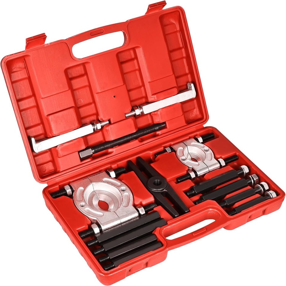 14Pcs Bearing Puller Set 5 Ton Bearing Separator Splitter Tool 2" & 3 ...