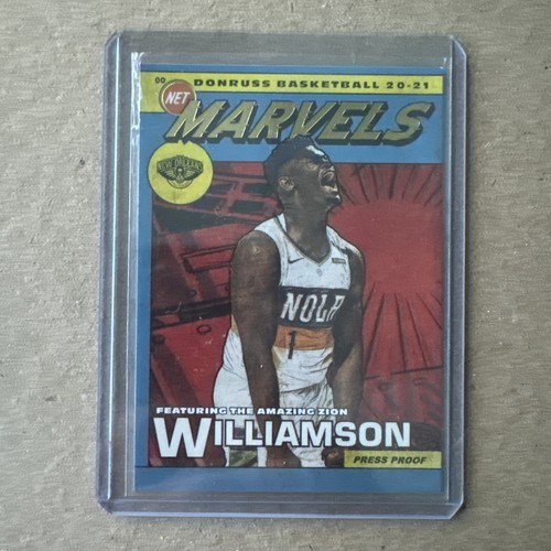 2020 Donruss Zion Williamson Press Marvels #7 | eBay.de