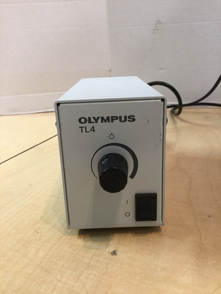 Olympus Model IX70-S8F2 inverted microscope base & Olympus TL4 Light ...