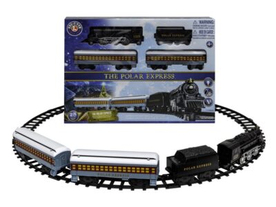 The Polar Express 28-Piece Train Set Locomotive Railway Playset Toy ...