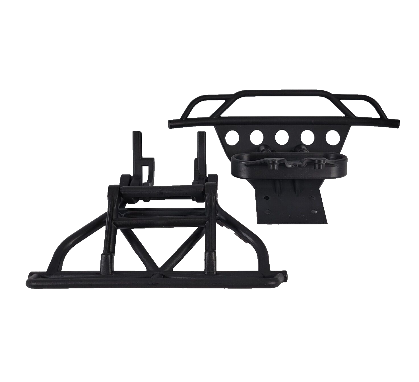 Fits Traxxas Slash XL5 2wd Front & Rear Bumpers Mounts Bumper VXL 1/10 ...