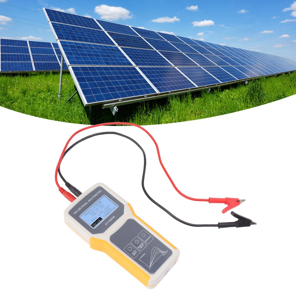 Foldable Solar Photovoltaic Panel Multimeter For Roof Solar Panel ...