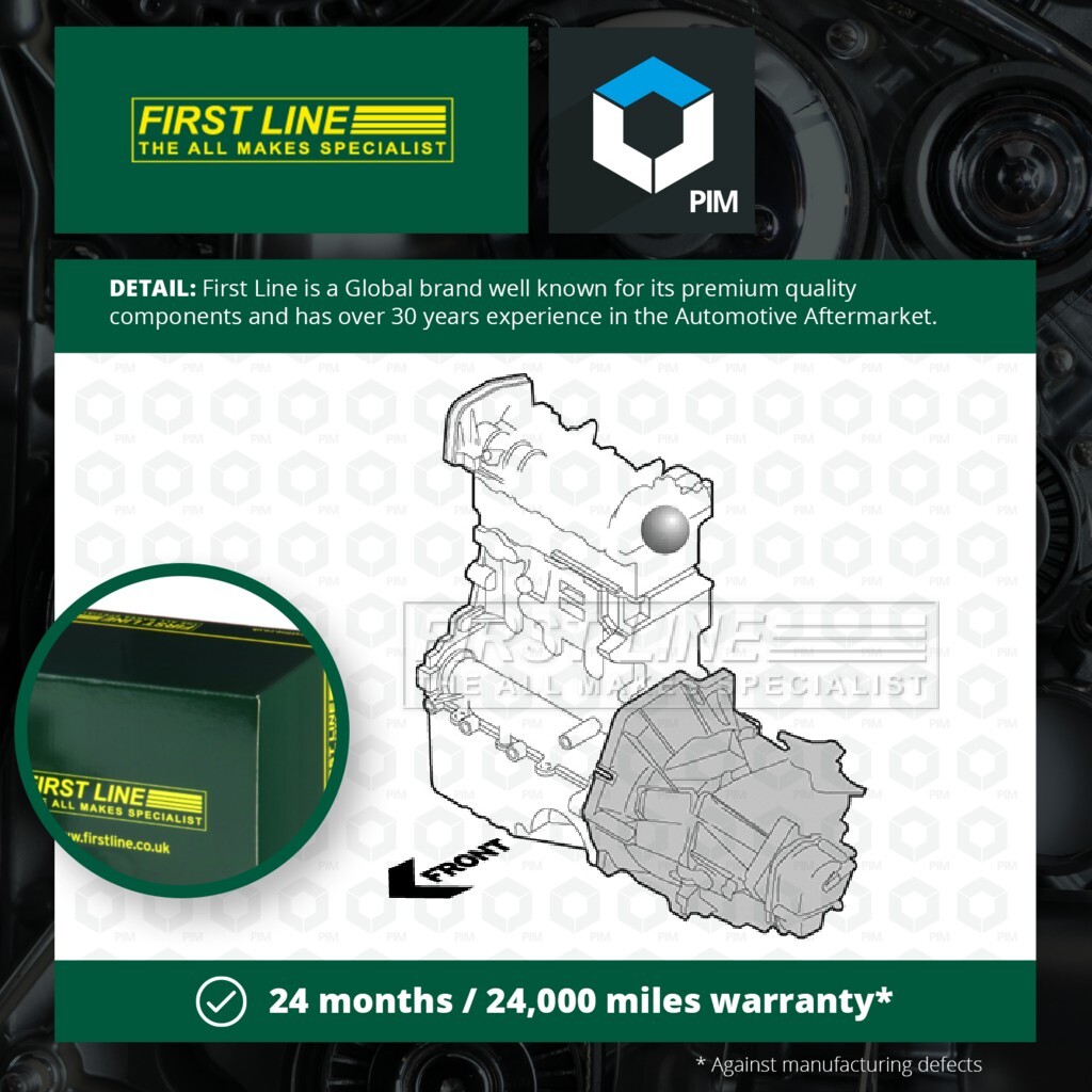 First Line FEM4447 Engine/Transmission Bush/Mount for sale online | eBay