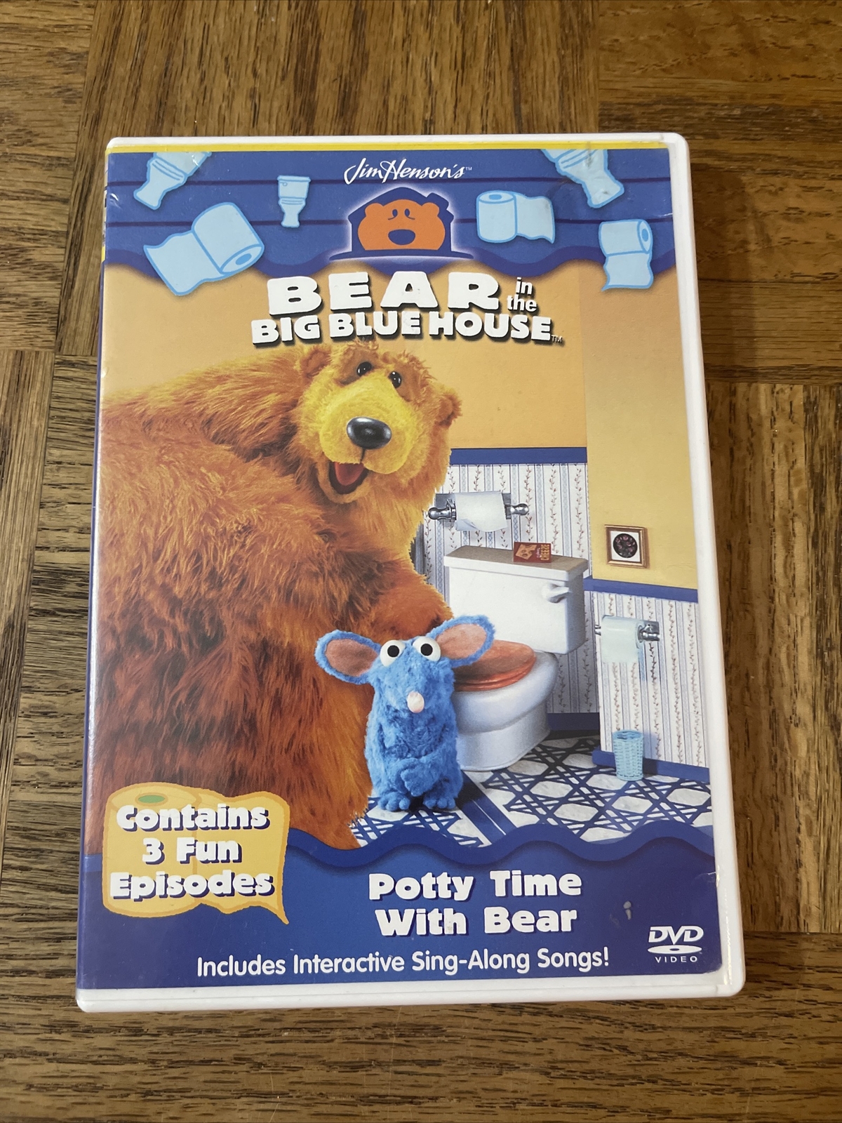Bear In The Big Blue House Potty Time DVD | eBay