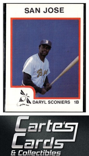 Daryl Sconiers 1987 ProCards #2218 San Jose Bees | eBay