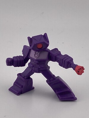 TRANSFORMER TINH TITANS SHOCKWAVE PURPLE DECEPTION 2” ACTION FIGURE ...