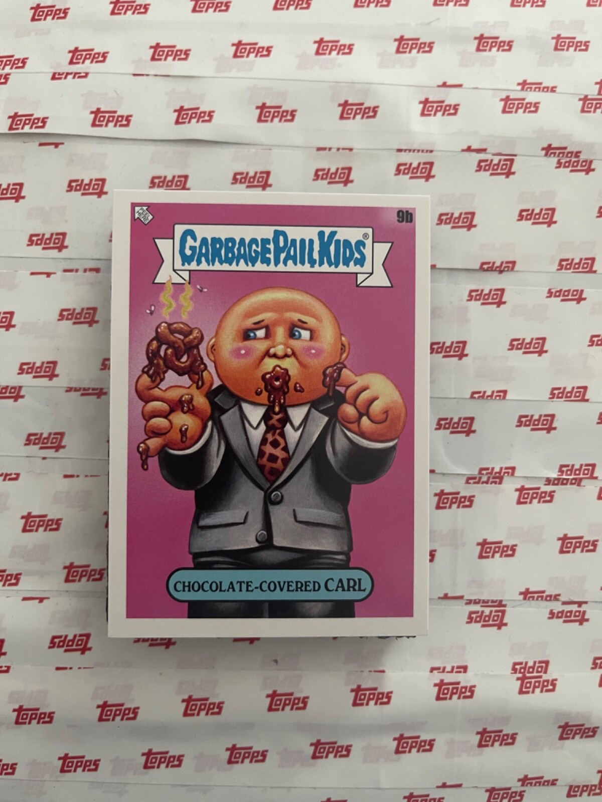 2023 GARBAGE PAIL KIDS GPK X VIEW ASKEW BASE CHOCOLATE-COVERED CARL 9b ...