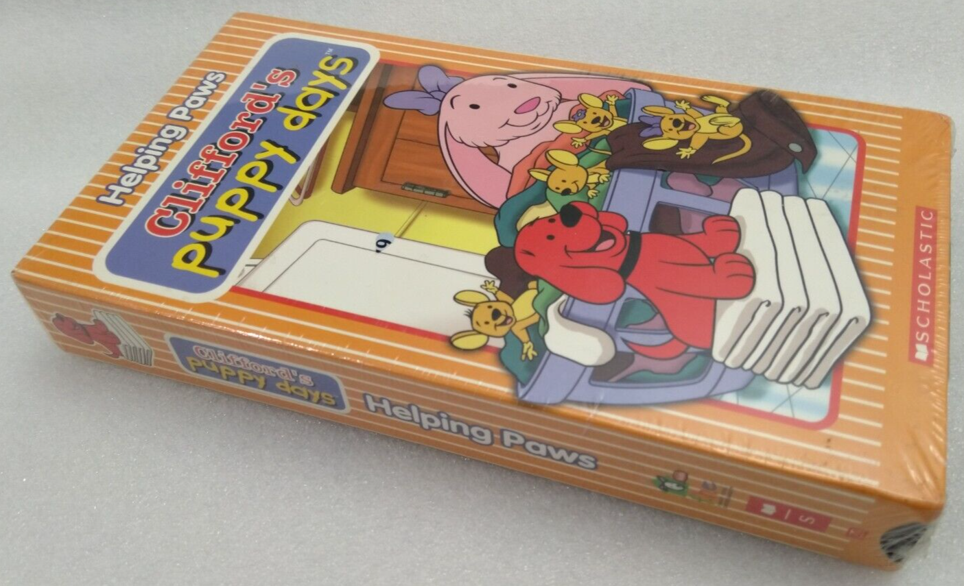 2004 Clifford's Puppy Days Helping Paws VHS Tape Kid's Movie for sale ...