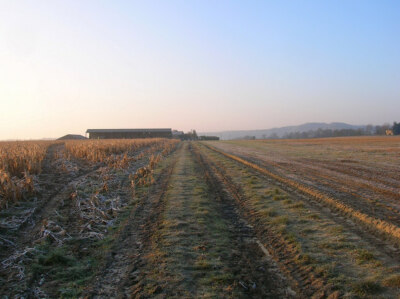 Photo 6x4 Cowlease Farm Barcombe Viewed from the Ouse Valley Walk which ...