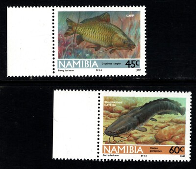 OPC 1992 Namibia Freshwater Fish High Values Sc#712-713 MNH 46152 | eBay