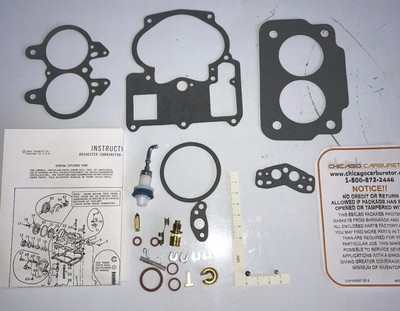 MARINE CRUSADER THERMO ELECTRON ROCHESTER 2 BARREL CARB KIT 6 & 8 CYL ...