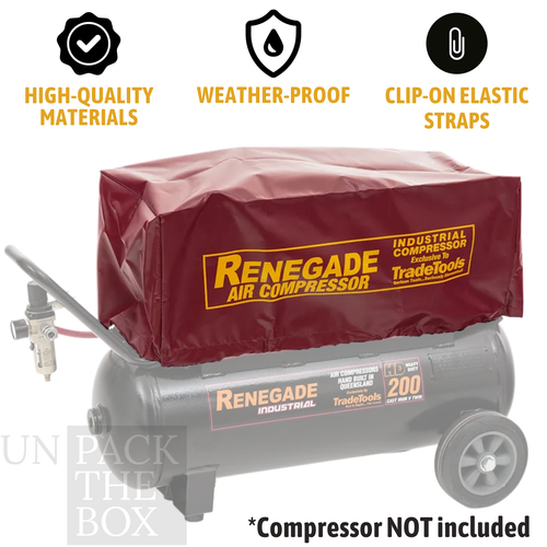 Air Compressor Cover Weatherproof Dust Protective Outdoor Fitting ...